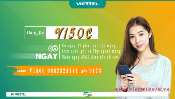 Gói V150C Viettel Đã Dừng | Đăng Ký Gói V160B Thay Thế (4GB/Ngày)