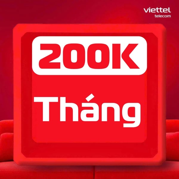 Gói Cước Viettel 200K - Đăng Ký 4G/5G Combo 8GB/Ngày + Gọi Free 2026